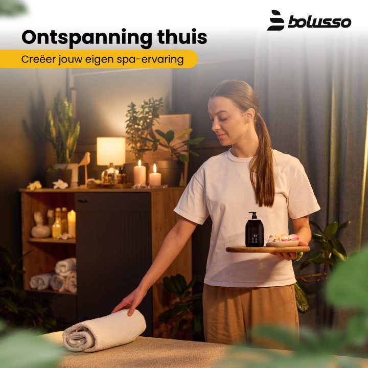 Massage Olie Verwarmer - 2 Dispensers + Extra's - Bolusso
