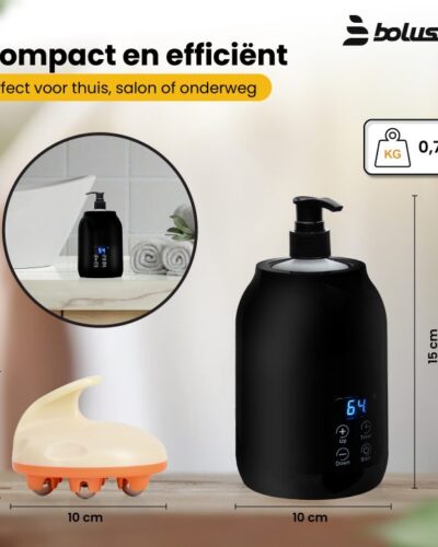 Massage Olie Verwarmer - 2 Dispensers + Extra's - Bolusso